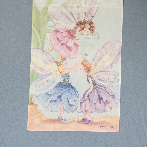 Janet Mecca | Accents | Fairy Print Flag With Pastel Colors | Poshmark
